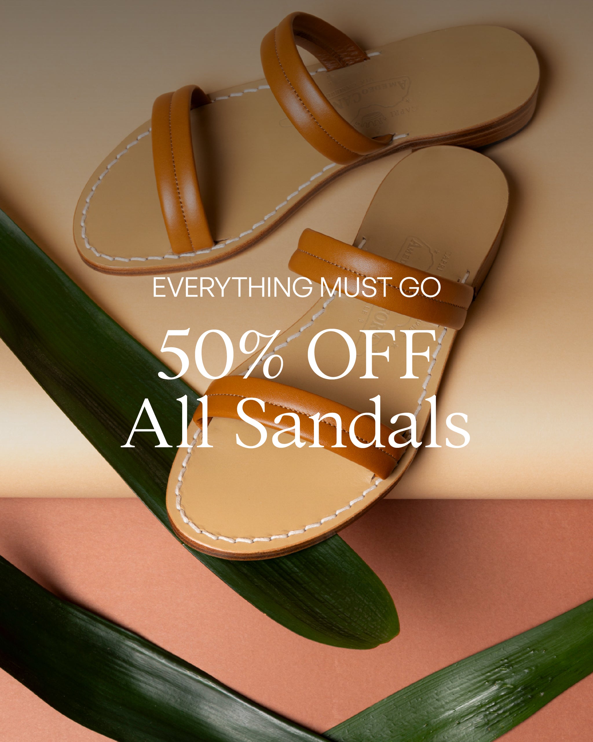 Capri Sandals, Handmade Leather Sandals - Capri Island | Shop Now ...
